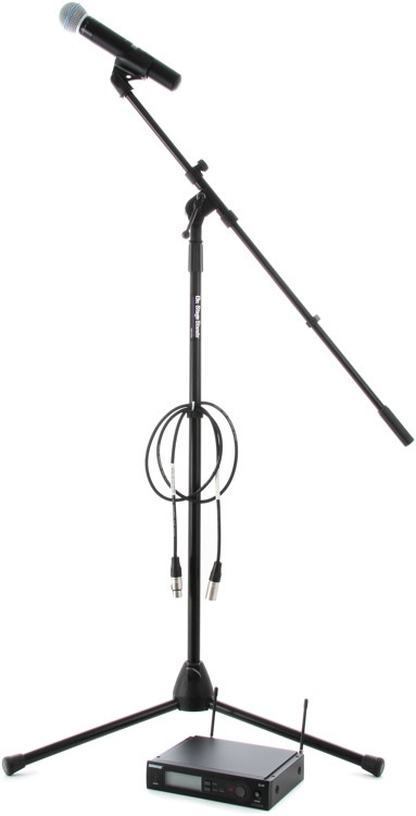 Shure SLX24/Beta58 Mic Month 2013 Bundle - Beta 58 w/Stand & Cable ...