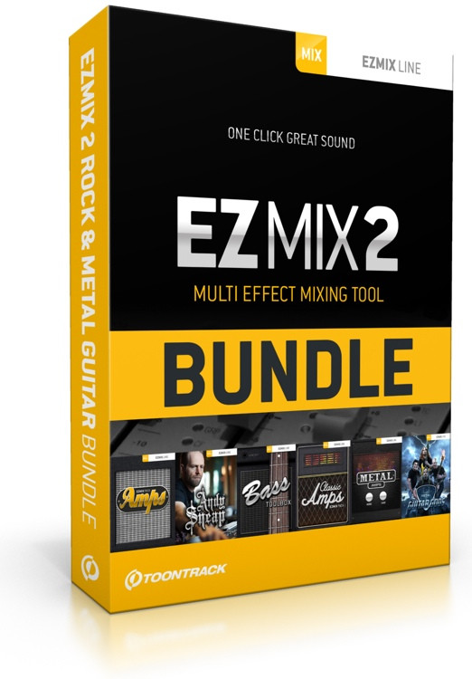 Toontrack EZmix 2 Rock & Metal Guitar Bundle | Sweetwater