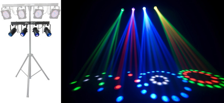 Chauvet DJ 4PLAY 4 x RGBW Moonflower Bar | Sweetwater