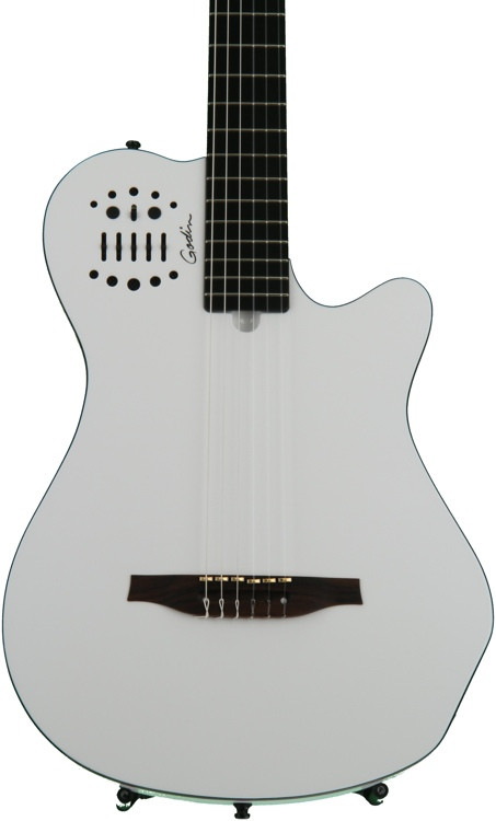 Godin MultiAc Grand Concert SA - White | Sweetwater