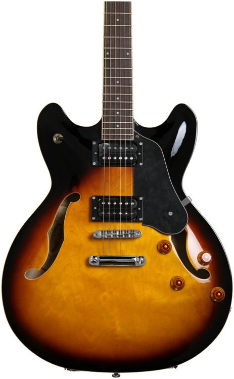 Washburn HB30 Hollowbody Electric - Tobacco Sunburst | Sweetwater