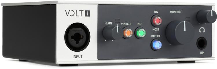 Universal Audio Volt 1 USB-C Audio Interface | Sweetwater