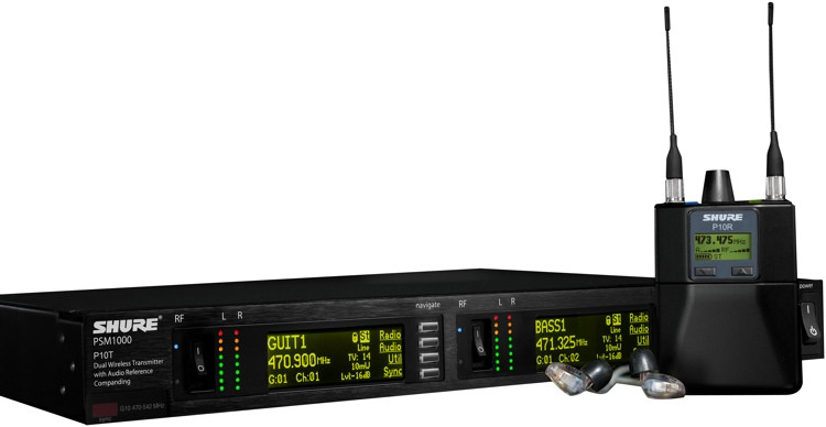 Shure PSM 1000 - X1 Band - 944-952MHz | Sweetwater