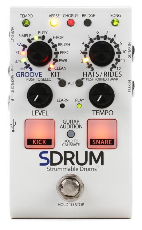 DigiTech SDRUM Auto-drummer Pedal | Sweetwater
