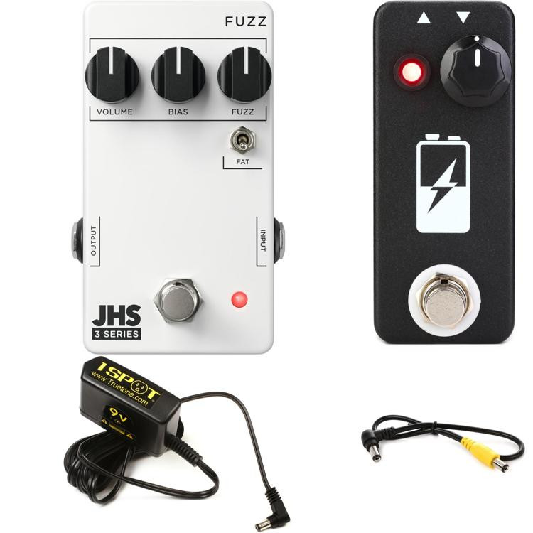 JHS 3 Series Fuzz and Volture 9V Voltage Sag Pedal Bundle | Sweetwater