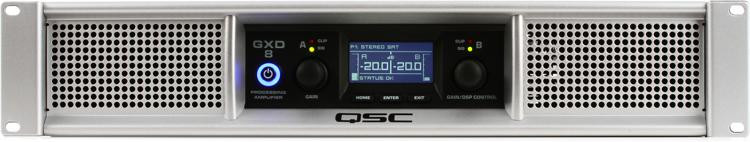 QSC GXD 8 1200W 2-channel Power Amplifier | Sweetwater
