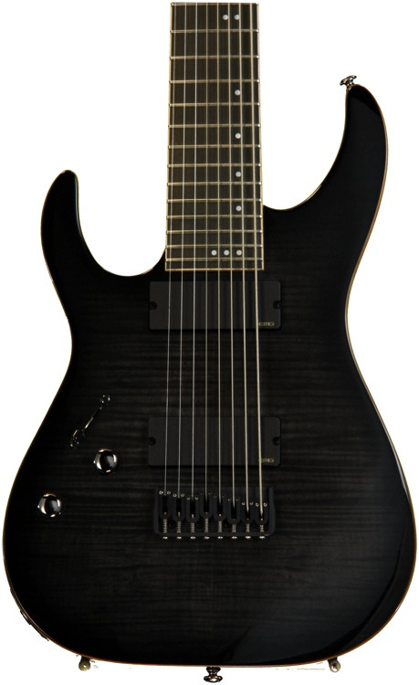 Schecter Banshee 8 Active, Left-Handed - Trans Black Burst | Sweetwater