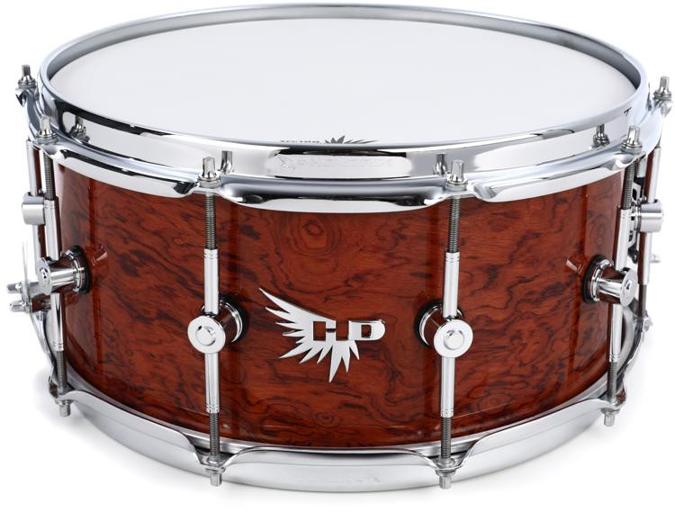 Hendrix Drums Perfect Ply Snare Drum - 6.5 x 14 inch - Bubinga Gloss ...