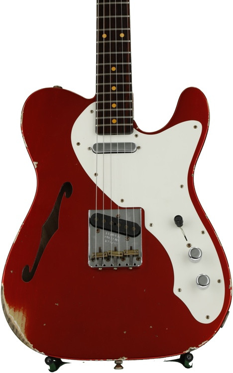 Fender Custom Shop Limited Edition '50s Thinline Telecaster Relic, All ...