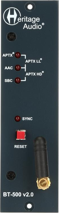 Heritage Audio BT-500 v2 500 Series Bluetooth Streaming Module | Sweetwater