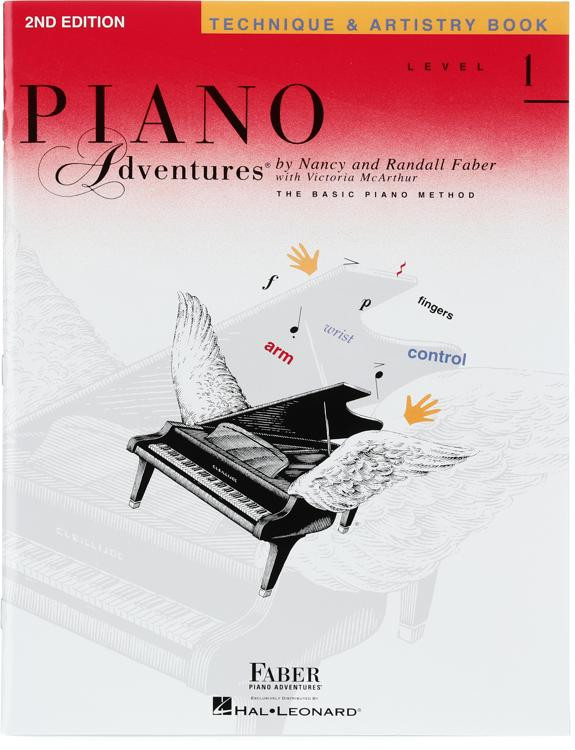Faber Piano Adventures Level 1 - Technique & Artistry Book, 2nd Edition ...