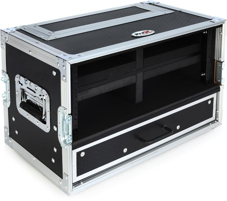 ProX XS-WM4U2DR ATA-style Rack Flight Case with Drawer - 4U | Sweetwater