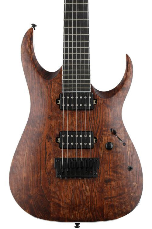 Ibanez RGA Iron Label RGAIX7U - Antique Brown Stained | Sweetwater