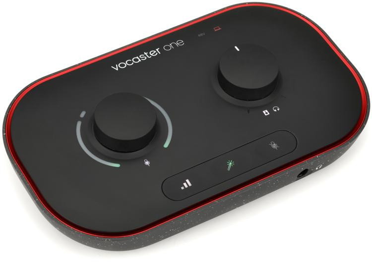 Focusrite Vocaster One USB-C Podcasting Audio Interface Reviews ...