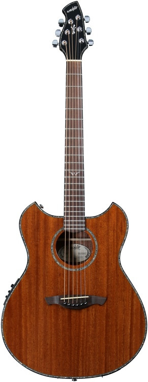 Wechter Guitars Pathmaker Deluxe Thinline - Natural Mahogany | Sweetwater