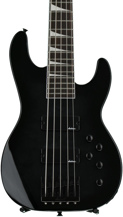 Jackson JS3VQ Concert Bass - Transparent Black | Sweetwater