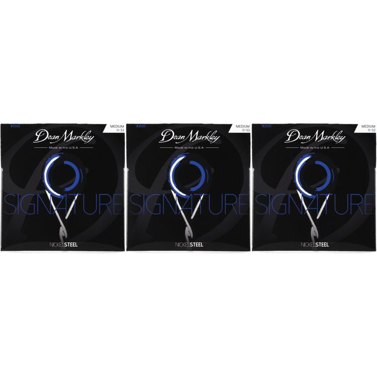 Dean Markley 2505 Signature Series NickelSteel Electric Guitar Strings ...