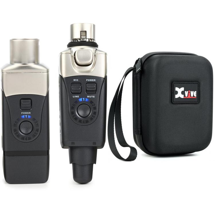 Xvive U3 XLR Plug-on Wireless System and Case Bundle | Sweetwater