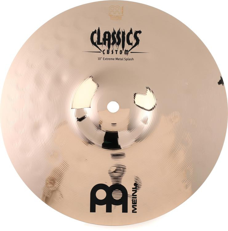 Meinl Cymbals 10 inch Extreme Metal Brilliant Splash Cymbal | Sweetwater