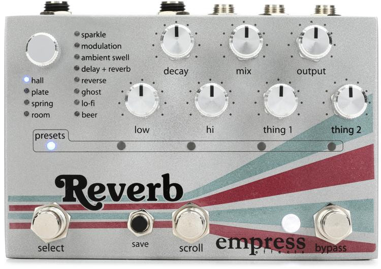 Empress Reverb Pedal | Sweetwater