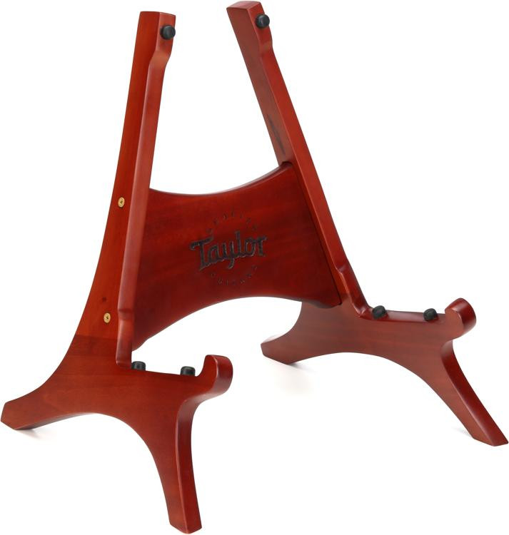 Taylor Guitar Stand - Mahogany Dark Finish | Sweetwater