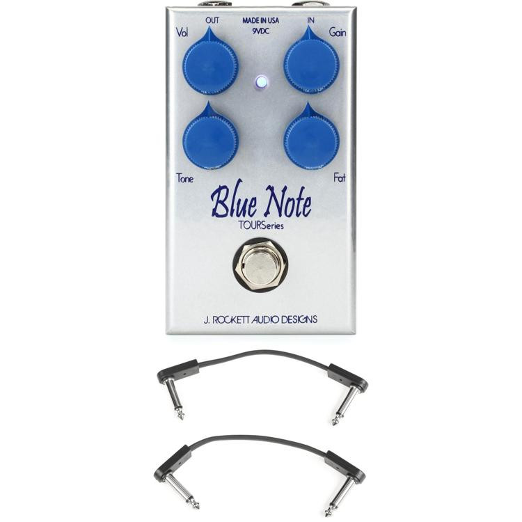 J. Rockett Audio Designs Blue Note Boost/Overdrive Pedal with 3 Patch ...