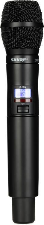 Shure ULXD2/SM87 Wireless Handheld Microphone Transmitter - H50 Band | Sweetwater