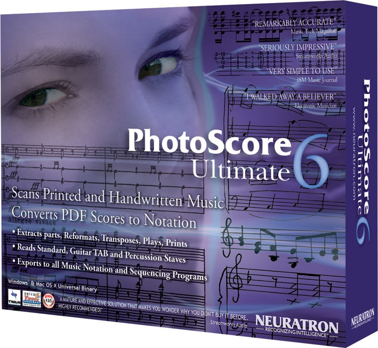 Neuratron PhotoScore Ultimate 6 | Sweetwater