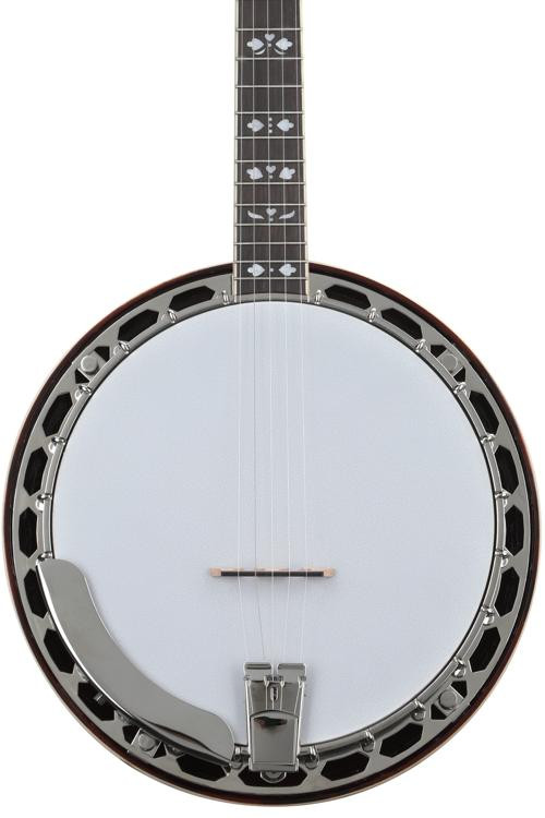 Recording King Songster Resonator Banjo - Dark Brown | Sweetwater