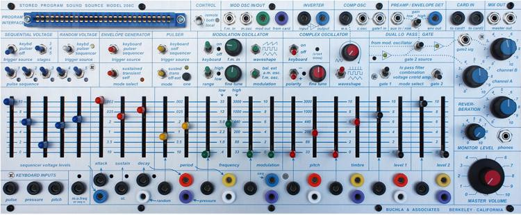Buchla 208c Complete Voice with Sequencer Module - 4U | Sweetwater