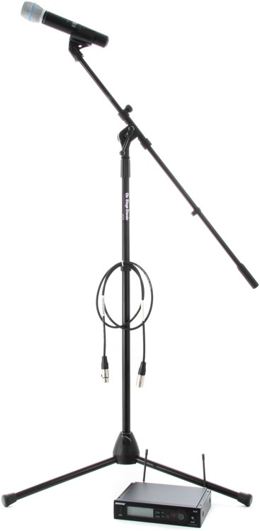 Shure SLX24/Beta87C Mic Month 2013 Bundle - Beta 87C w/Stand & Cable ...