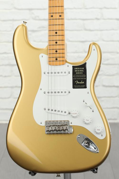 Fender American Original '50s Stratocaster - Aztec Gold with Maple ...