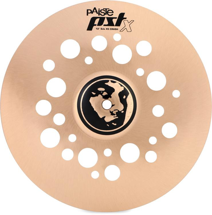 Paiste 12 inch PST X DJs Crash Cymbal Reviews | Sweetwater