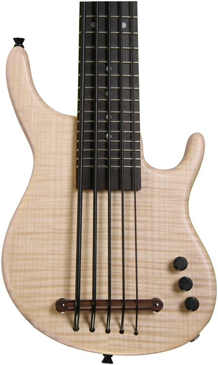 Kala U Bass Exotic Custom Solid-Body U-Bass - Figured Maple top, 5 ...
