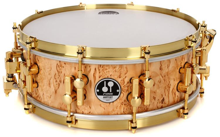 Sonor Artist Series Maple Snare Drum - 14 x 5 inch - Scandanavian Birch ...