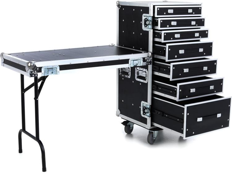 ProX XS-7DTW 7-drawer Workstation Road Case | Sweetwater