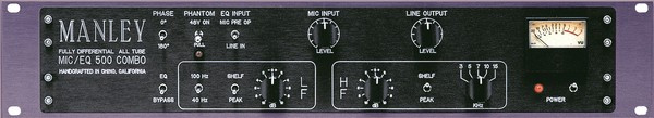 Manley Mic EQ 500 | Sweetwater