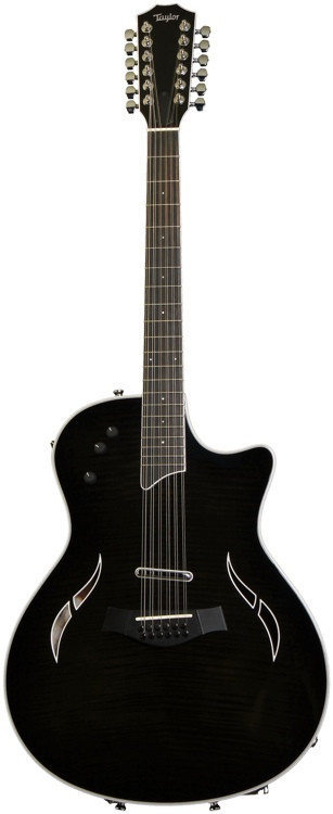 Taylor T5 Standard 12-string Maple - Trans Black | Sweetwater