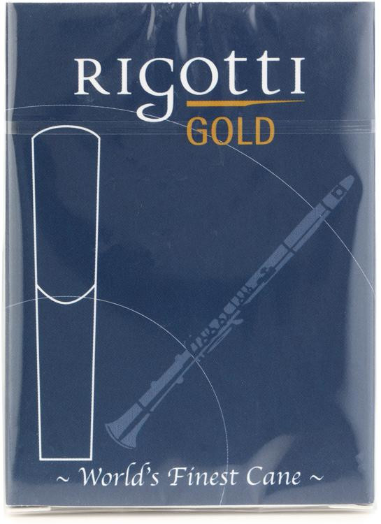 Rigotti RG.CCS Gold Classic Bb Clarinet Reeds - 3 Medium (10-pack ...