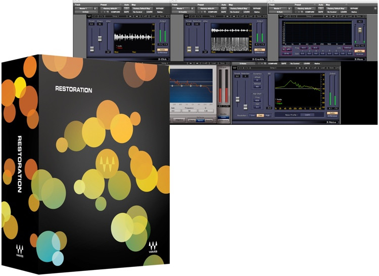 Waves Restoration Plug-in Bundle for Academic Institutions | Sweetwater