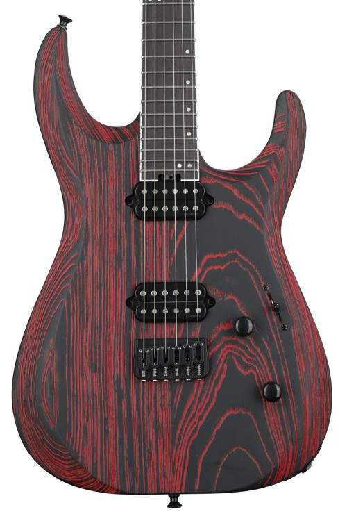 Jackson Pro Series Dinky DK Modern Ash HT6 - Baked Red | Sweetwater