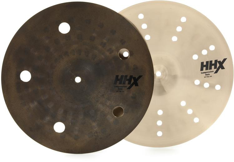 Sabian HHX Compression Hi-hats - 14-inch | Sweetwater