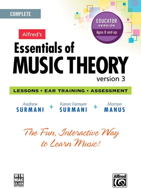 Alfred Essentials of Music Theory 1-3 - Educator Version | Sweetwater