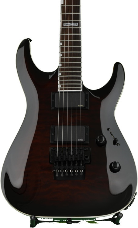 ESP LTD MH-401FR - Dark Brown Sunburst | Sweetwater