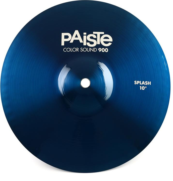 Paiste 10 inch Color Sound 900 Blue Splash Cymbal | Sweetwater