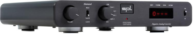 SPL Diamond DA Converter and Preamplifier - Black | Sweetwater