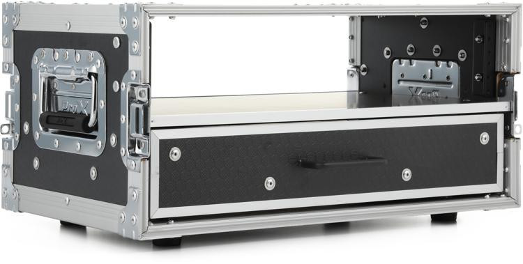 ProX XS-WM2U2DR ATA-style Rack Flight Case with Drawer - 2U | Sweetwater
