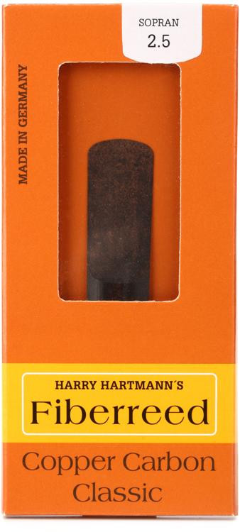 Fiberreed Copper Carbon Classic Soprano Saxophone Reed - Medium (2.5 ...