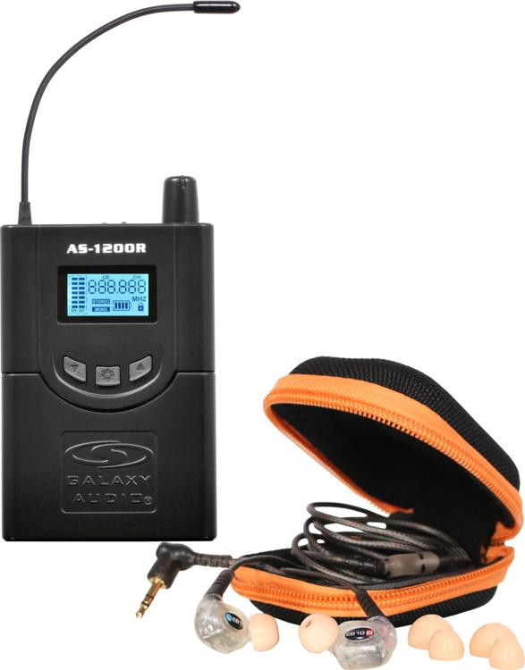 Galaxy Audio AS-1210RP4 Wireless In-ear Monitor Receiver - P4 Band ...
