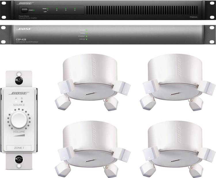 Bose Warehouse Open Floor Space Commercial Install Bundle | Sweetwater